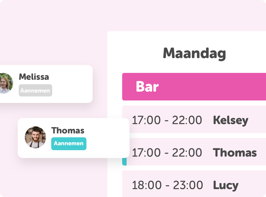 Bespaar tijd en energie op maken van werkrooster | L1NDA