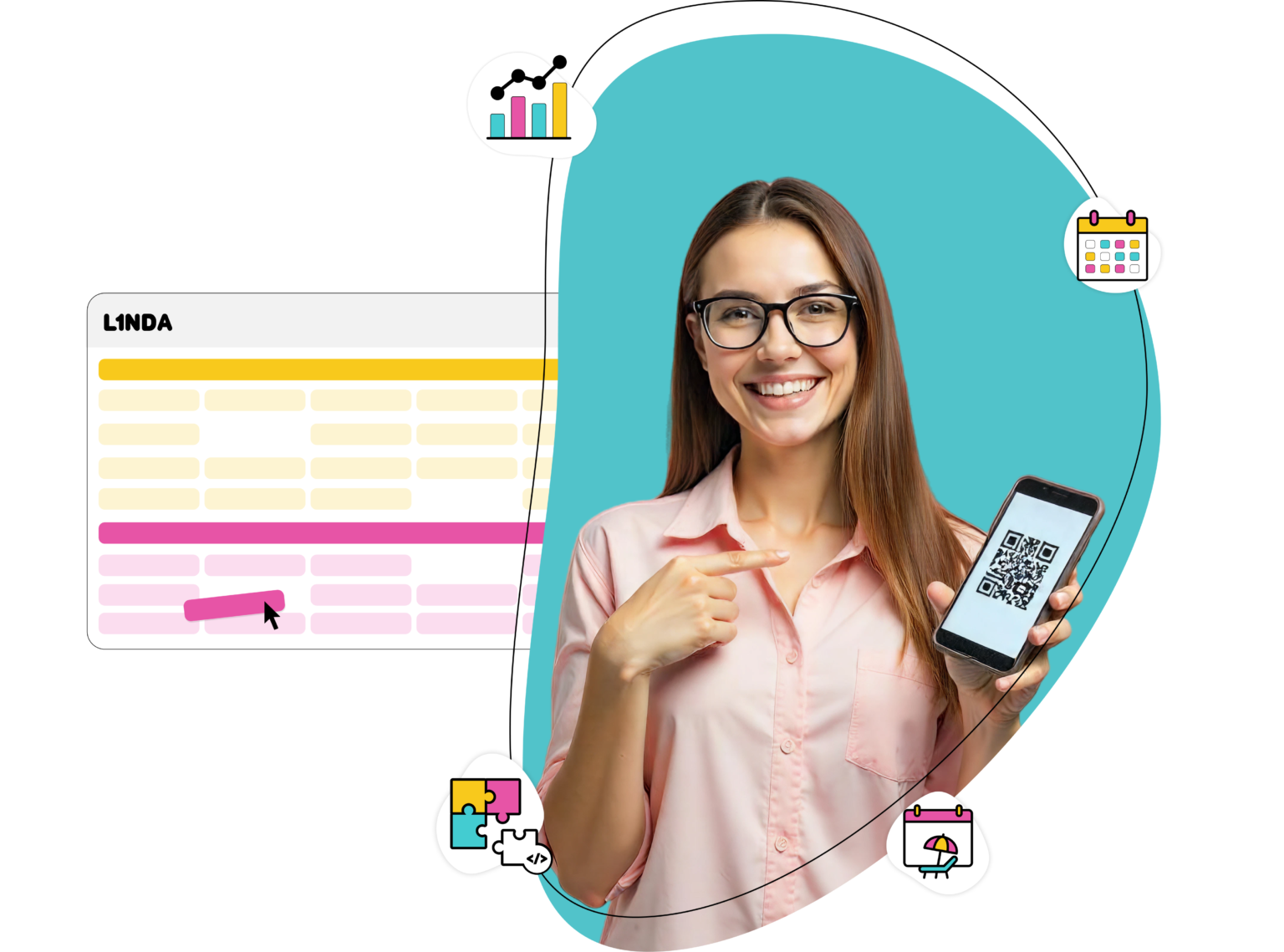 L1NDA Clocker – Affordable & simple time tracking